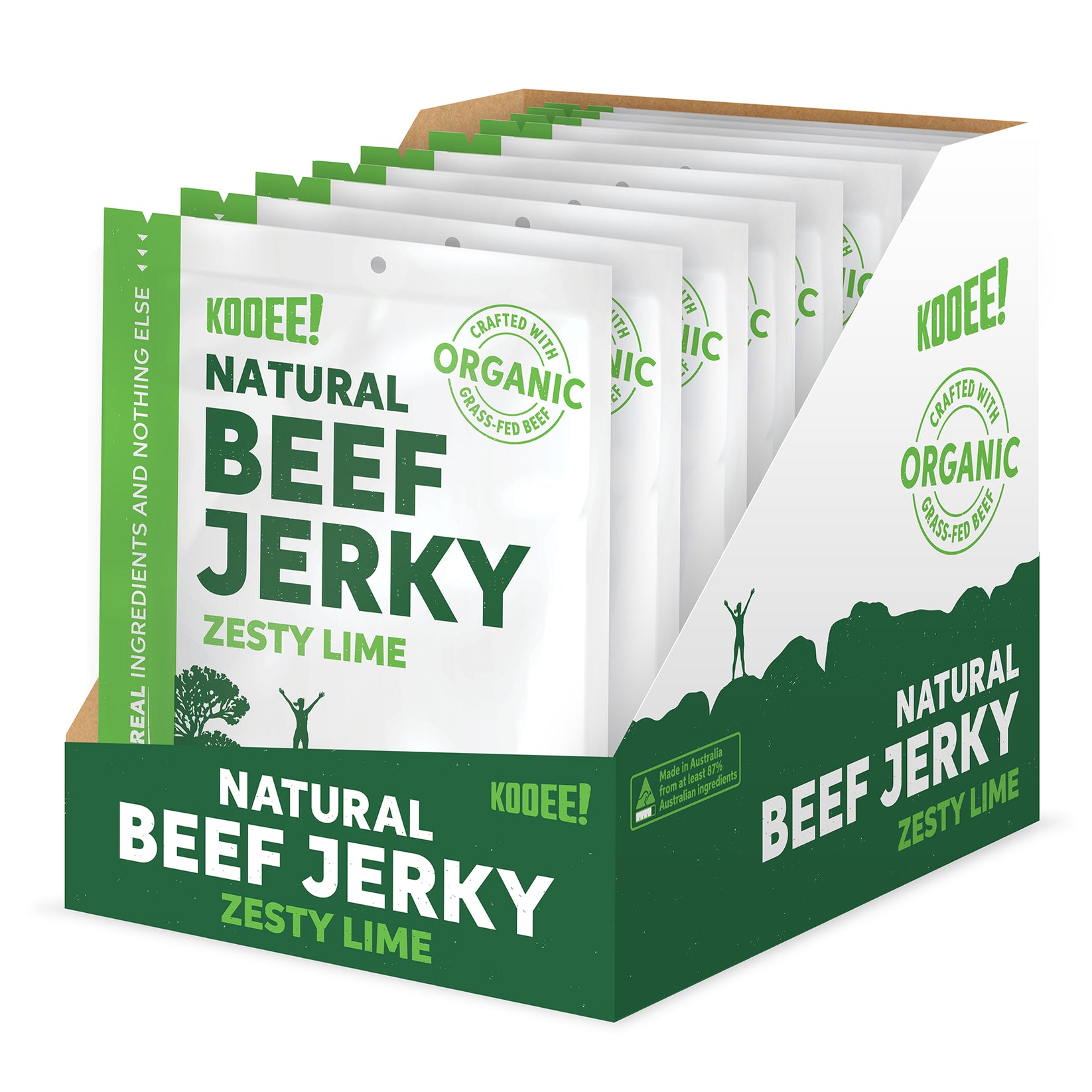 Zesty Lime Beef Jerky – KOOEE! Snacks