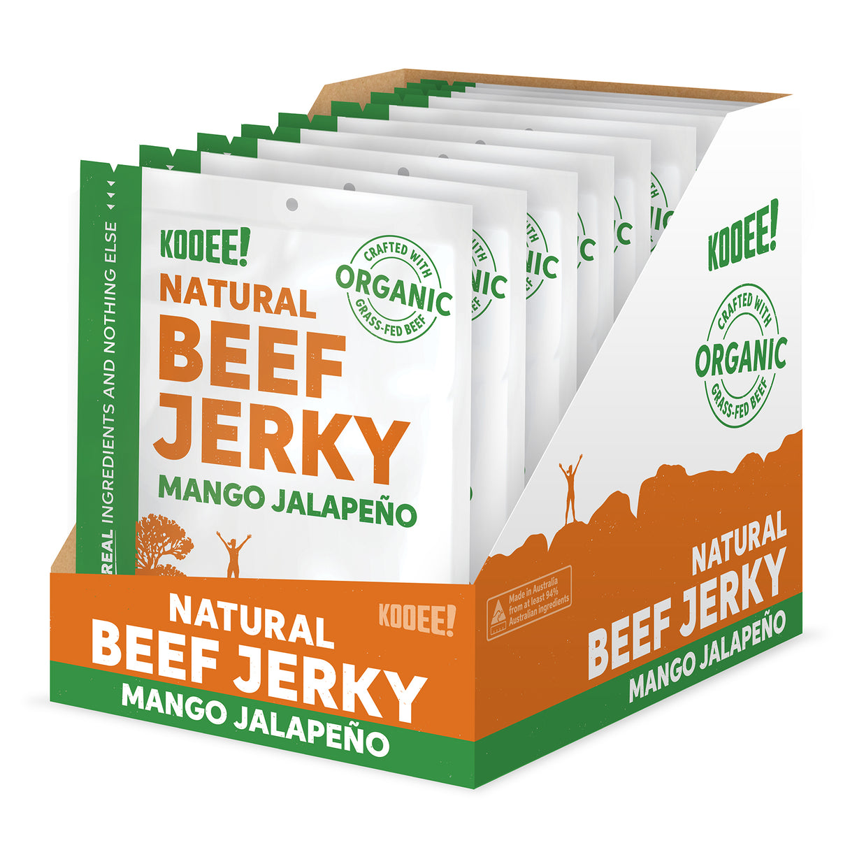 Mango Jalapeño Beef Jerky – KOOEE! Snacks